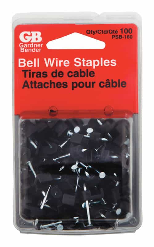 Gardner Bender .5 in. W Plastic Insulated Wire Staple 100 pk - Ace Hardware