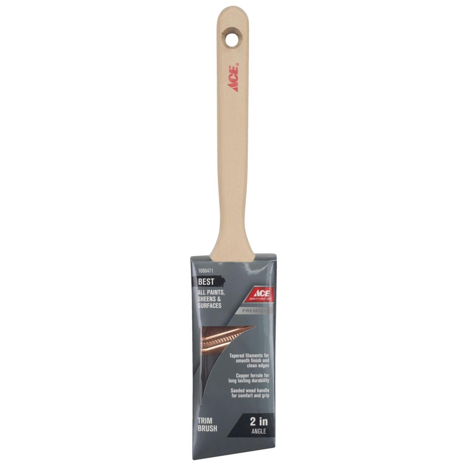 Ace Best 2 in. Angle Paint Brush Mfr# ACE 21601 0200 - Ace Hardware
