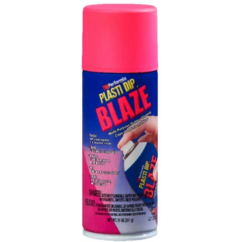 Plasti Dip Flat Matte Blaze Pink Multi Purpose Rubber Coating 11 oz oz Mfr 11223 6 Ace Hardware