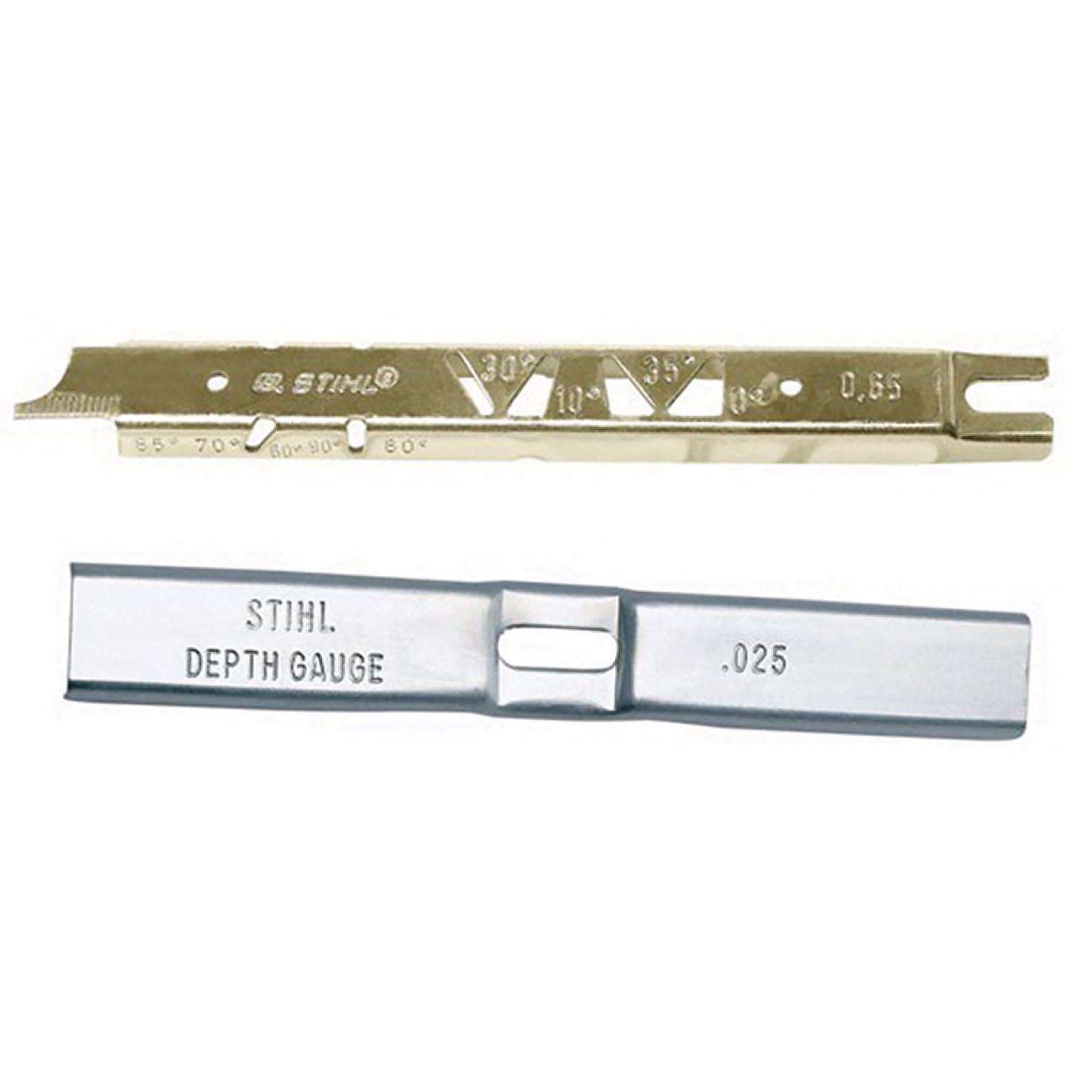 STIHL .026" STIHL PICCO, .325", & 3/8" Depth Gauge Setting Tool 1 pc ...