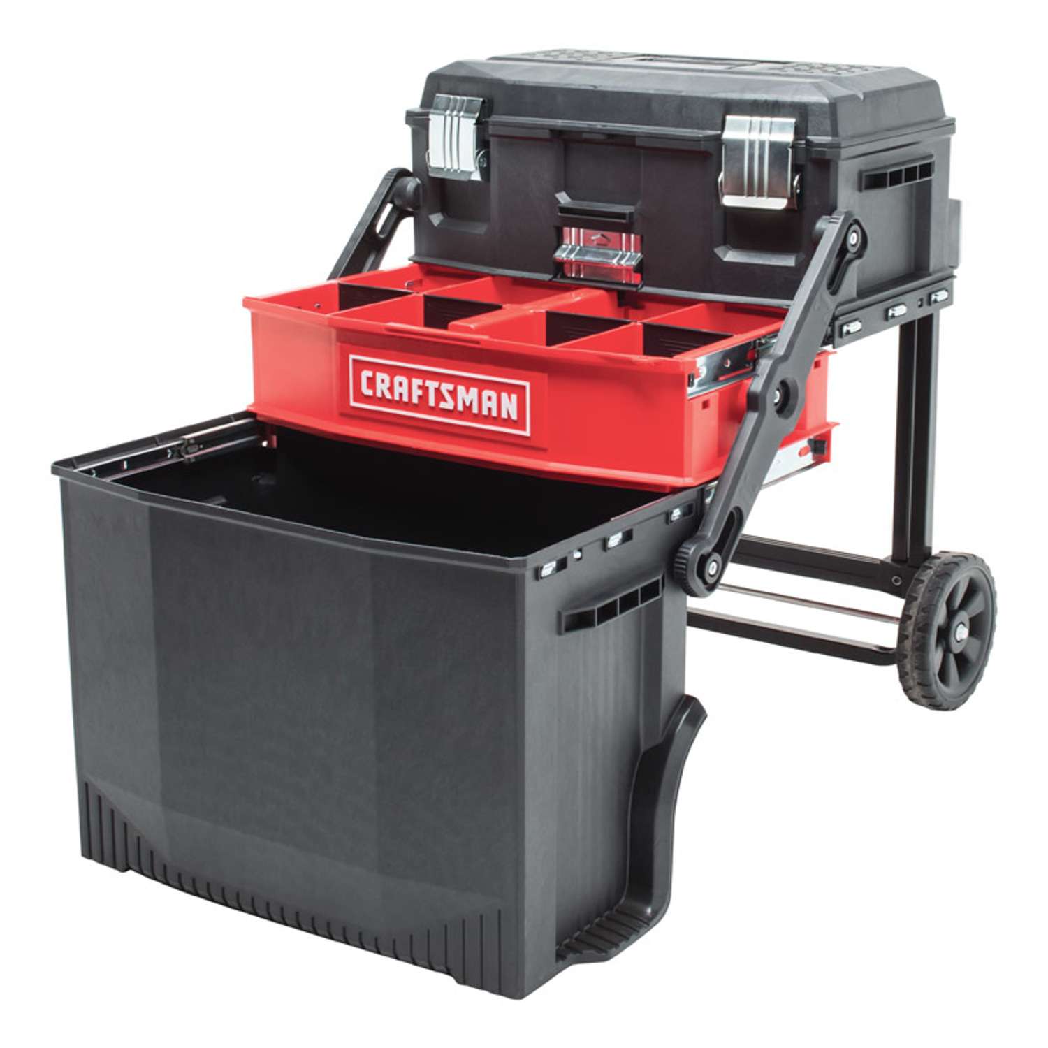 Craftsman 21.5 in. L X 16.2 in. W X 28.8 in. H Multi-Level Workstation ...