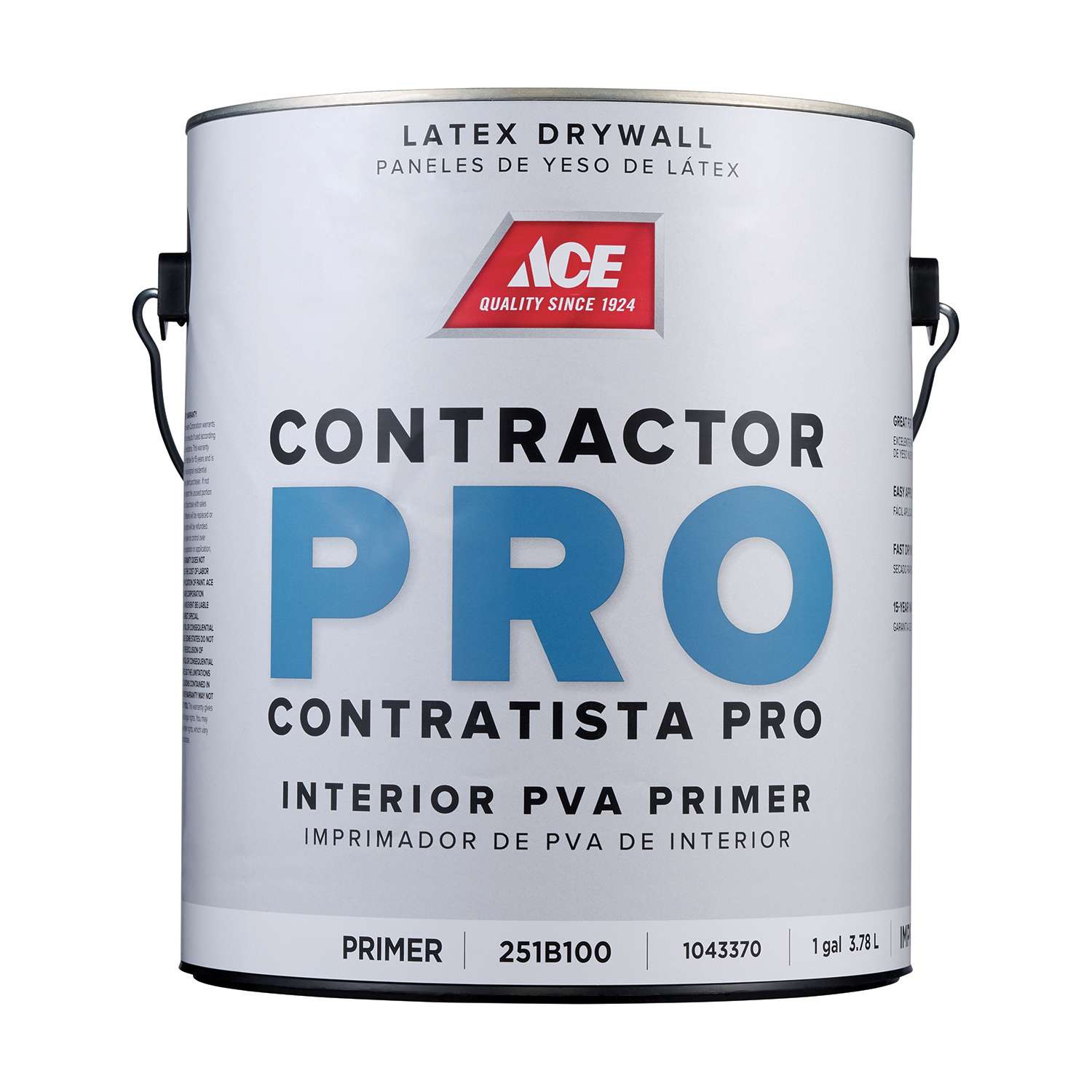 Ace Contractor Pro Primer - Goes on White Acrylic Latex Primer 1 gal ...