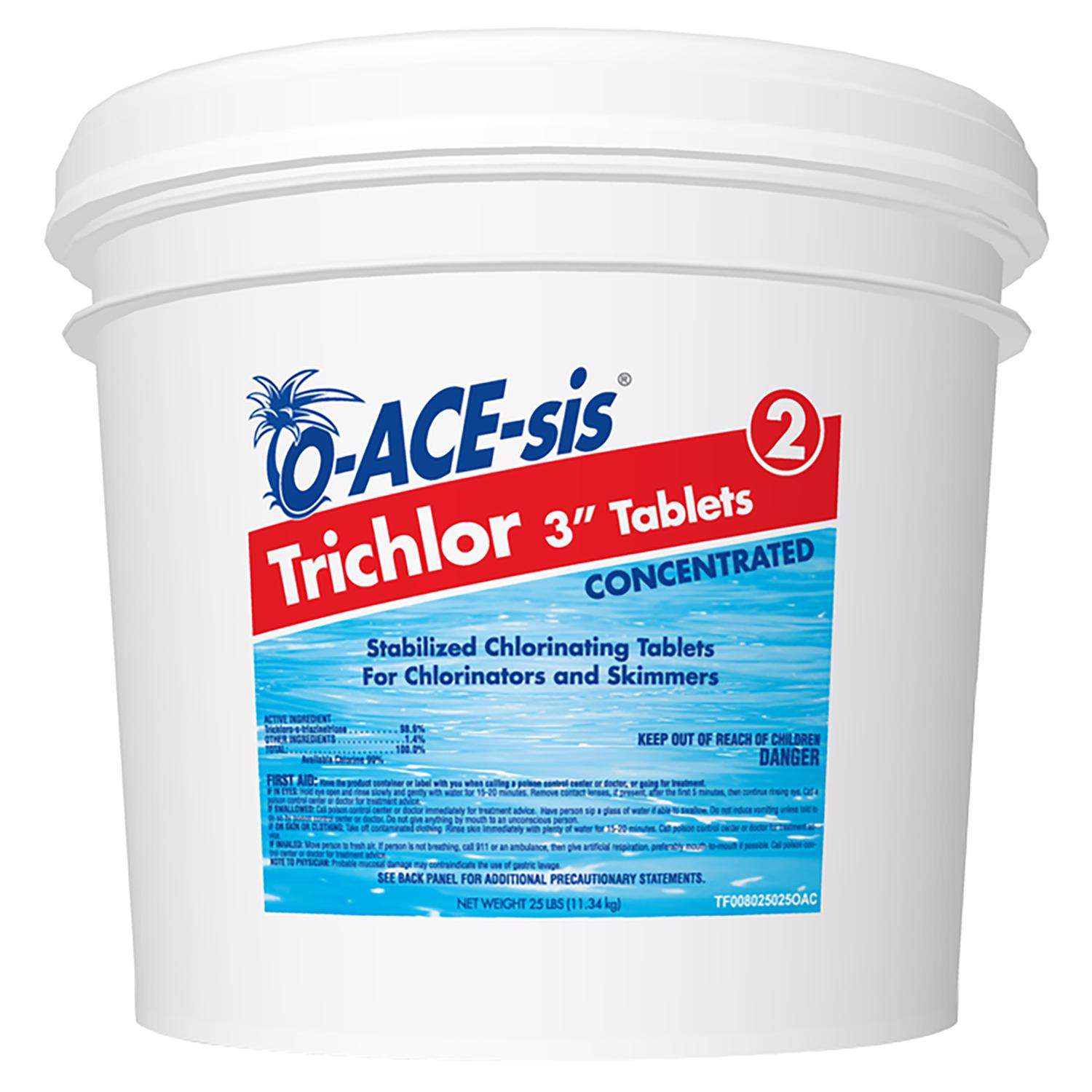 O-ACE-sis Tablet Trichlor 25 lb - Ace Hardware