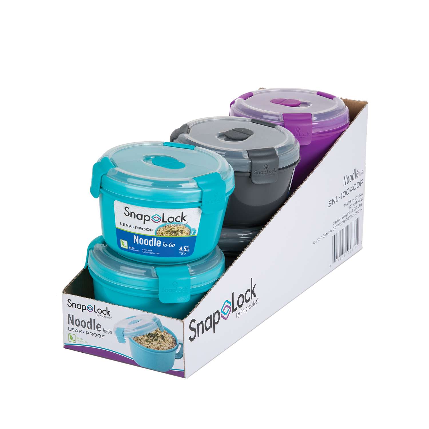 Progressive SnapLock 4.5 cups Assorted Noodle Bowl 1 pk - Ace Hardware