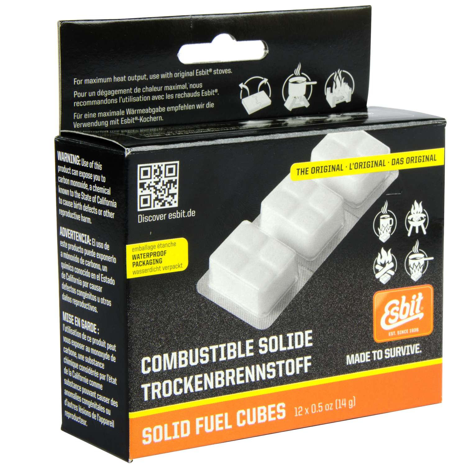 Esbit Solid Fuel Tablet 0.5 oz 12 pk - Ace Hardware