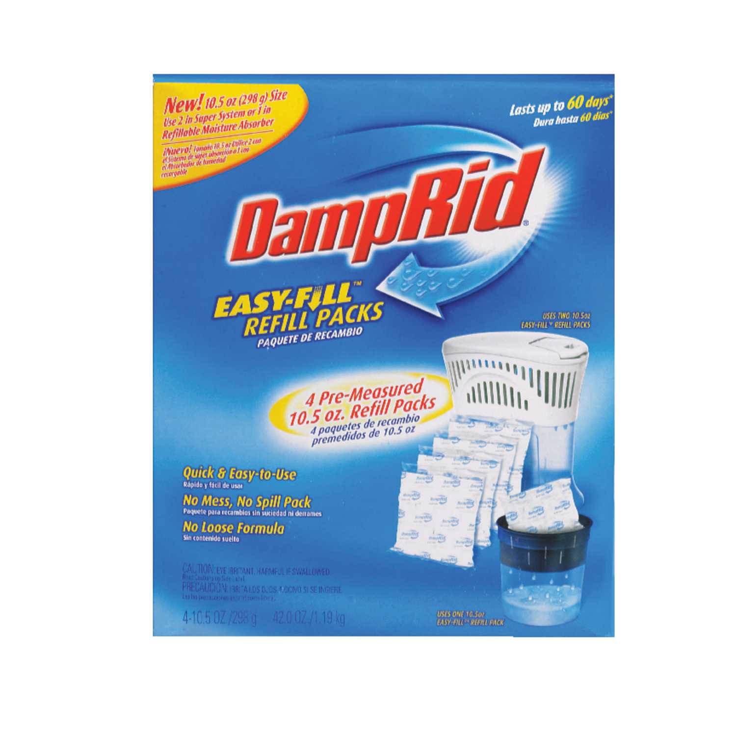 DampRid Easy Fill 42 oz. Moisture Absorber Refill No Scent - Ace Hardware