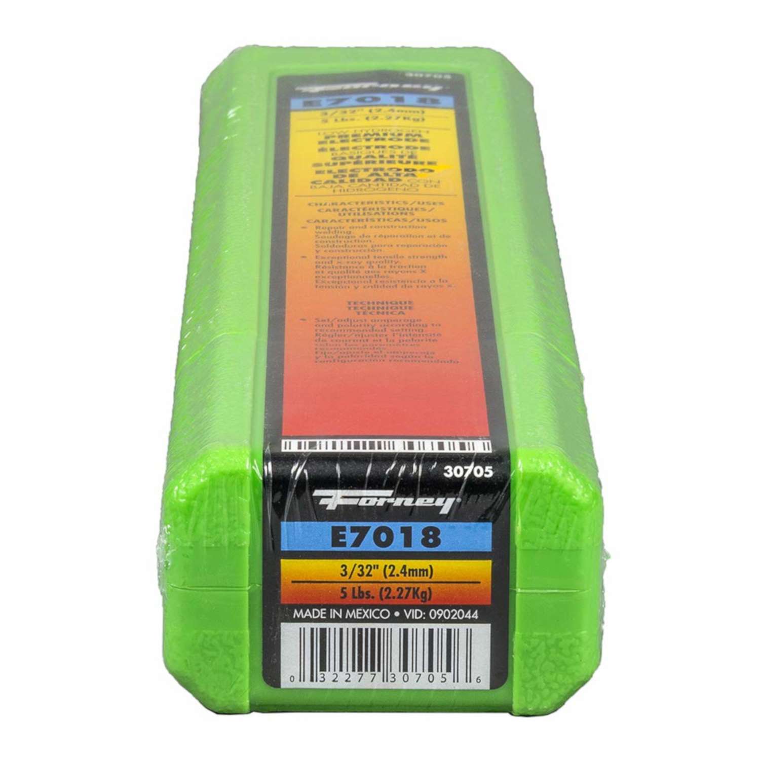 Forney 3/32 in. Dia. x 15.2 in. L E7018 Mild Steel Welding Rods 84000 ...