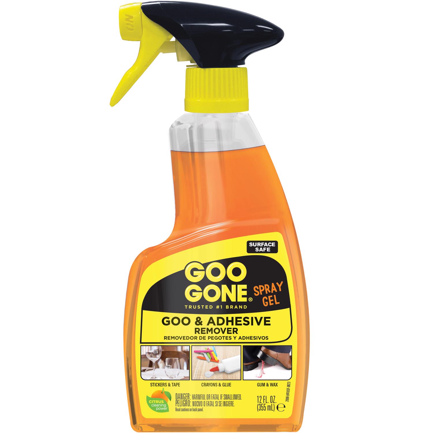 Goo Gone Gel Adhesive and Grease Remover 12 oz Mfr# 2096 - Ace Hardware