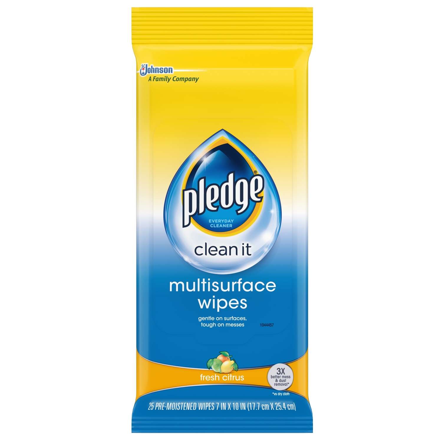 Pledge No Scent Multi-Surface Cleaner Wipes 25 ct - Ace Hardware