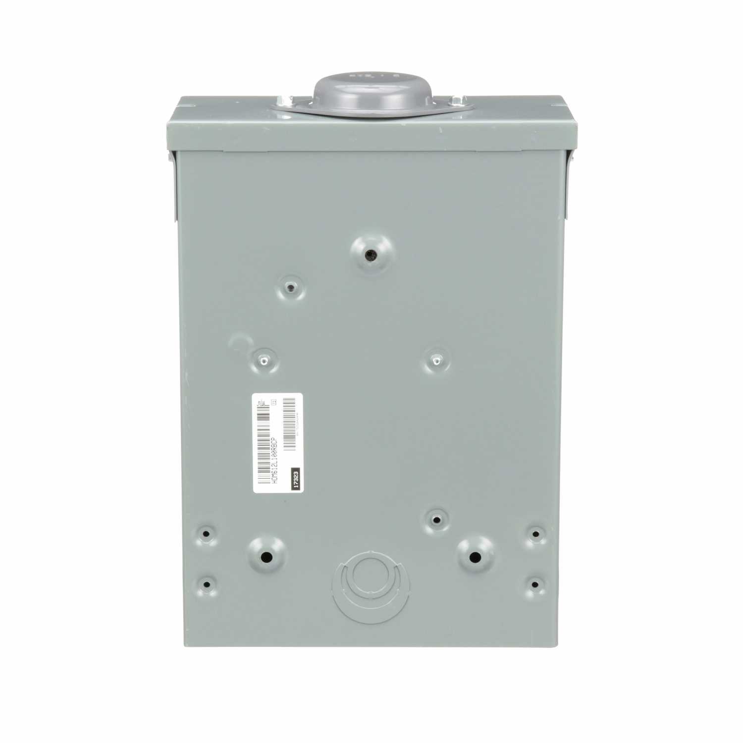 Square D HomeLine 100 amps 120/240 volt 6 space 12 circuits Wall Mount ...