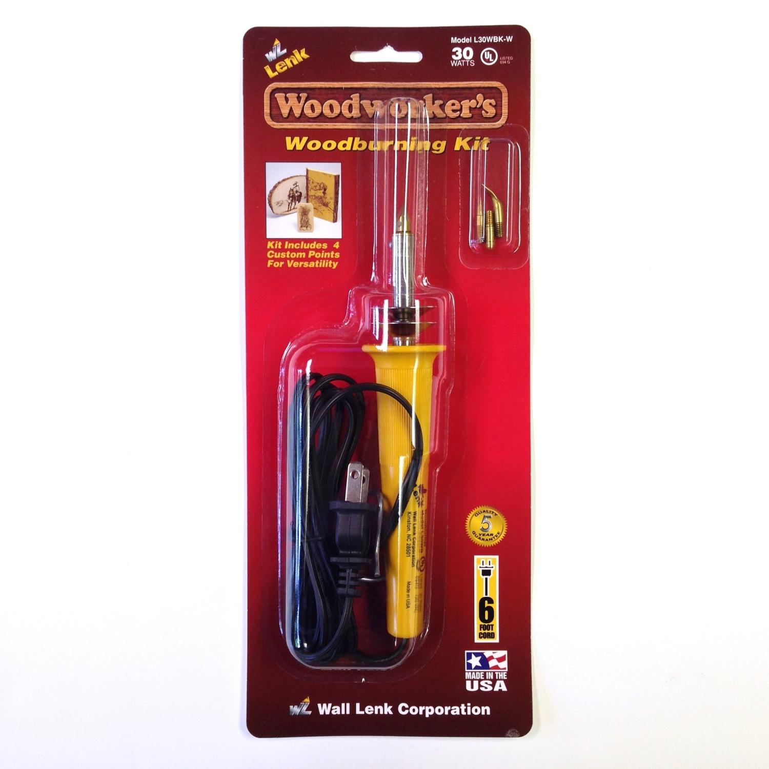 Wall Lenk Corded Wood Burning Iron Kit 30 W 1 pk - Ace Hardware
