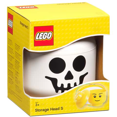 LEGO Skeleton Storage Head ABS/Polypropylene White 1 pc - Ace Hardware