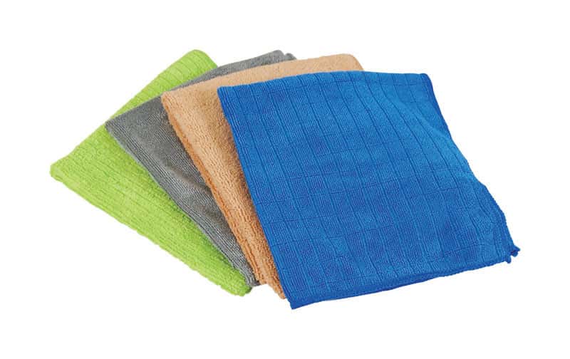 Quickie Home Pro Microfiber Cleaning Cloth 13 in. W x 15 in. L 4 pk ...