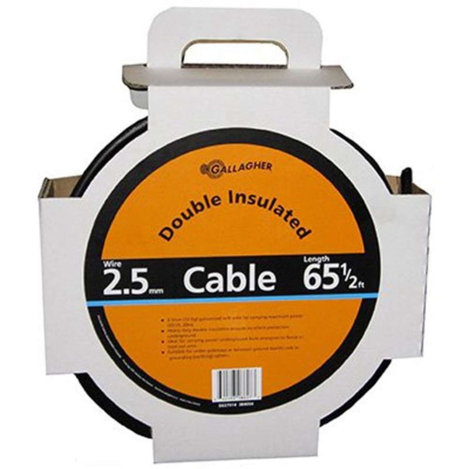Gallagher Double Insulated Underground Cable Black - Ace Hardware