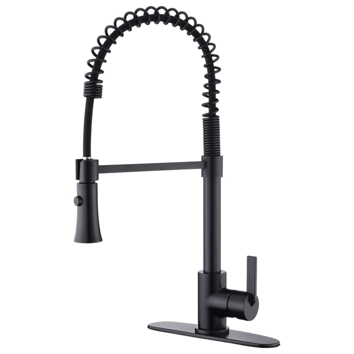 Ultra Faucets One Handle Oil Rubbed Bronze Pull-Down Kitchen Faucet ...