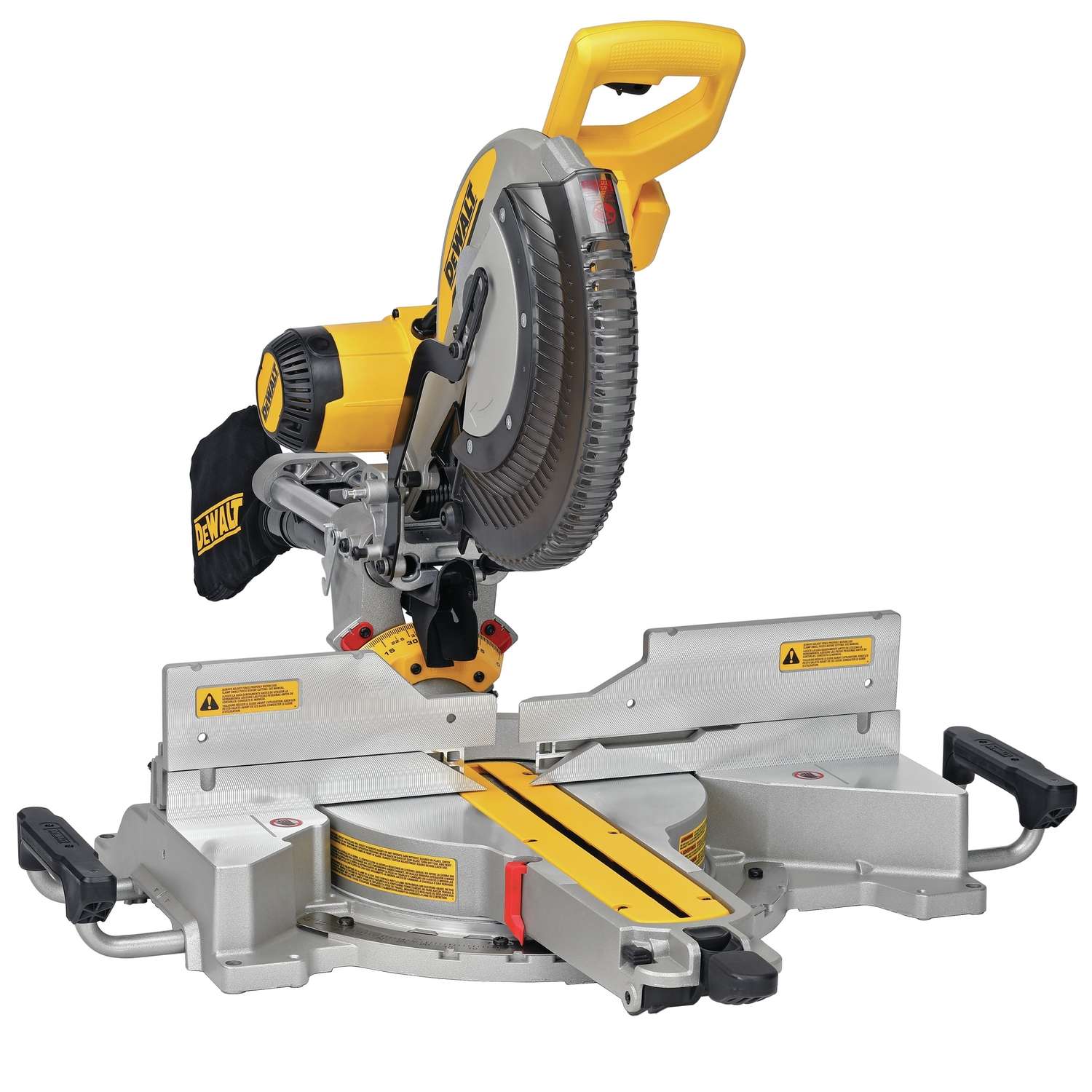DeWalt 12 in. Corded Dual-Bevel Compound Miter Saw 120 volt 15 amps ...