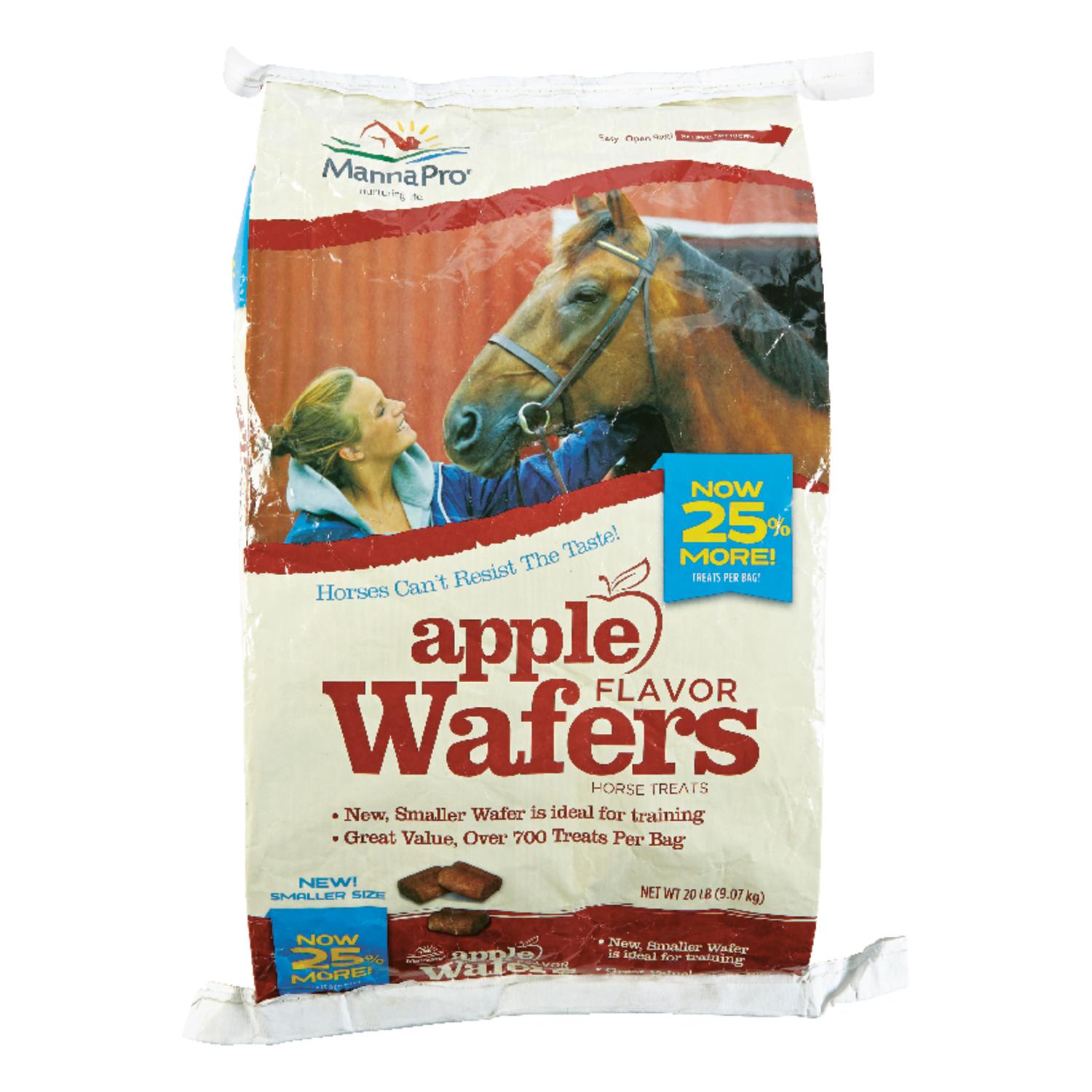 UPC 095668930073 - Manna Pro Apple Wafers Horse Treats 20lb | upcitemdb.com