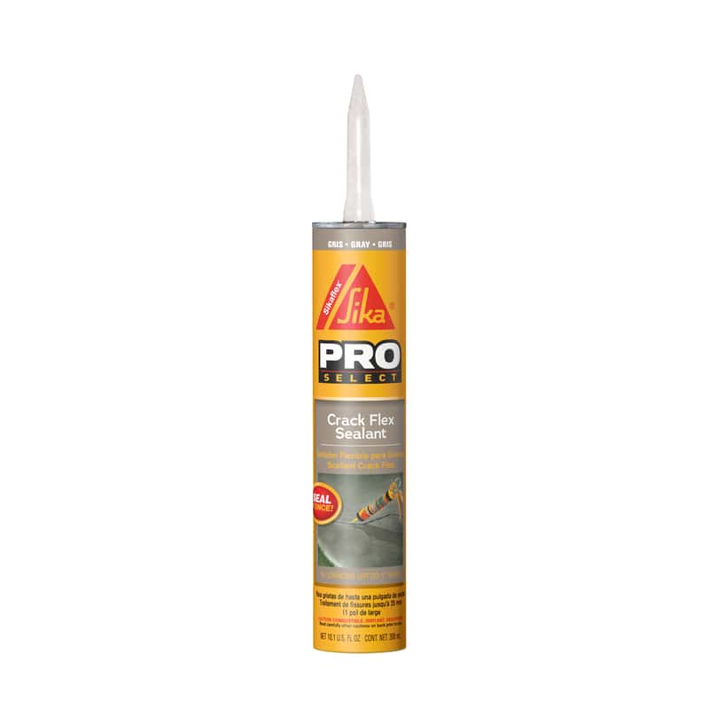 Sika Pro Select Gray Polyurethane Construction Caulk Sealant 10.1 oz ...