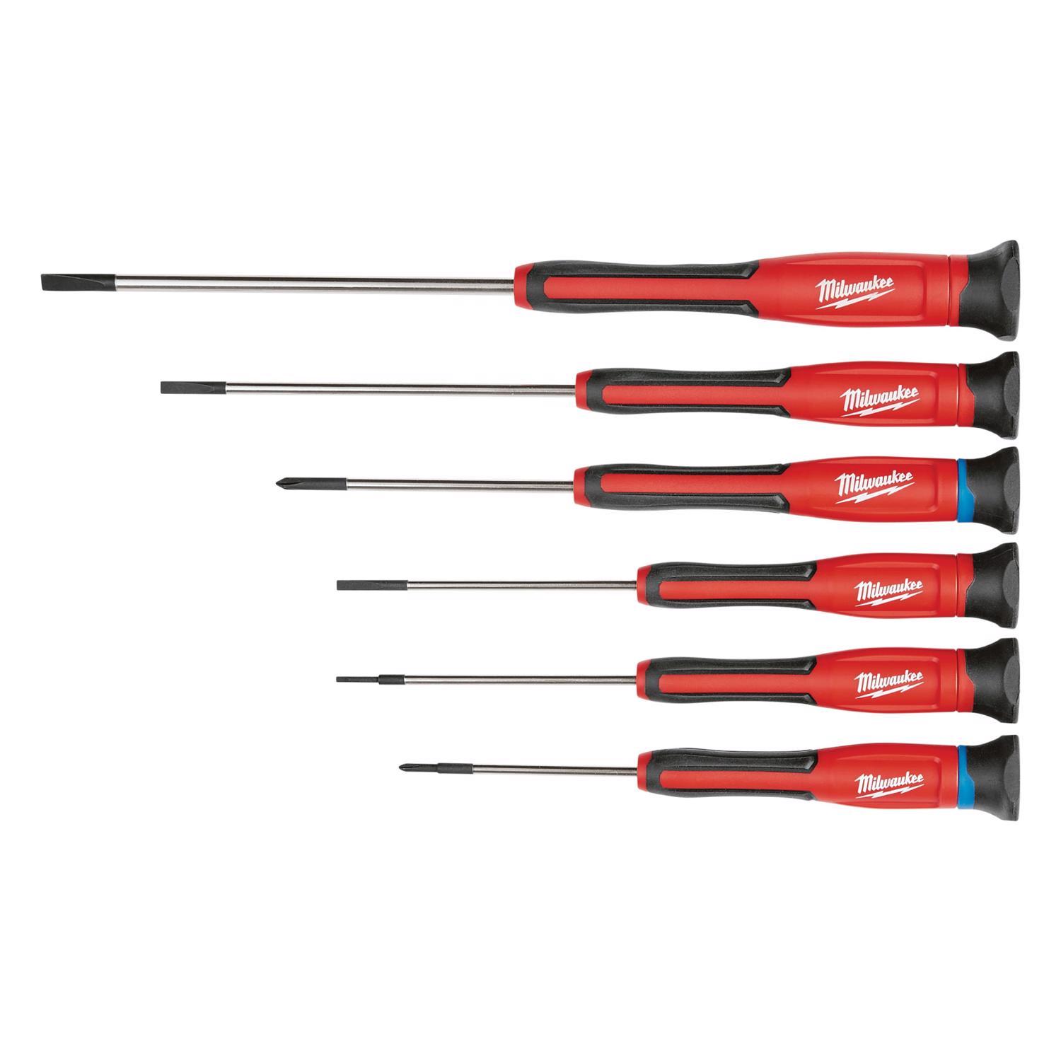 Milwaukee Assorted Screwdriver Set 6.0 in. 6 pc - Ace Hardware