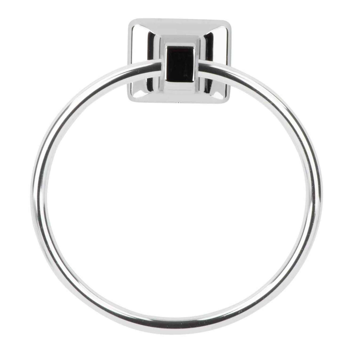 LDR Prestige Chrome Silver Towel Ring Metal Mfr# 162 4622 - Ace Hardware