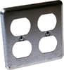 Raco Square Steel 2 gang Box Cover - Ace Hardware