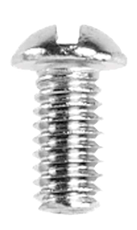 Danco No. 10-28 X 3/8 in. L Slotted Round Head Brass Bibb Screw 1 pk ...