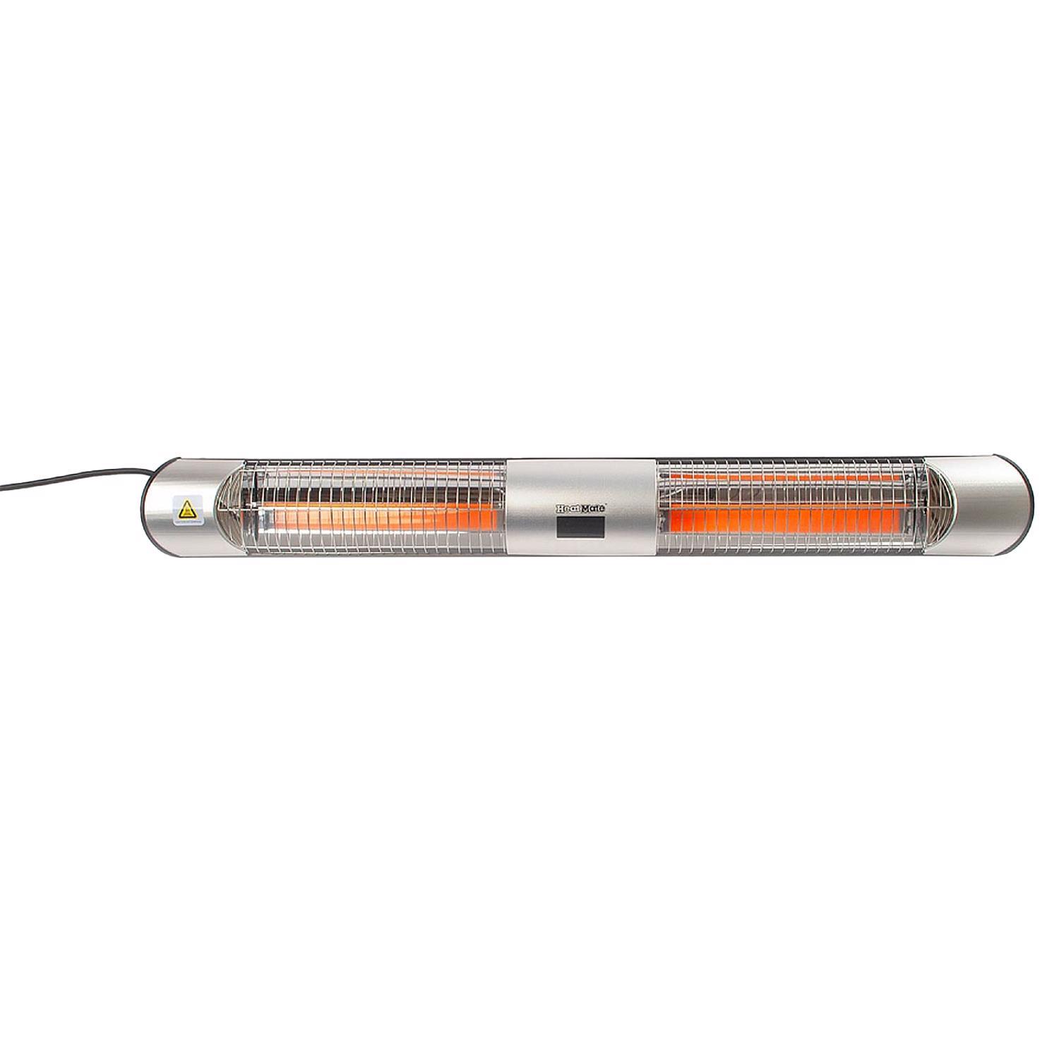 Heat Mate 100 sq ft Electric Patio Graphite Heater 1500 BTU – Sansujyuku