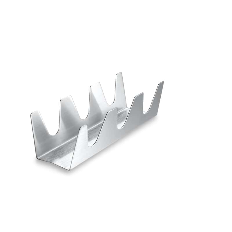 The Taco Rack Triple Chef Seris Stainless Steel Taco Rack - Ace Hardware