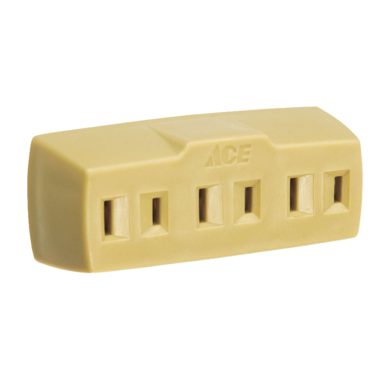 Ace Polarized 3 outlets Adapter 1 pk - Ace Hardware