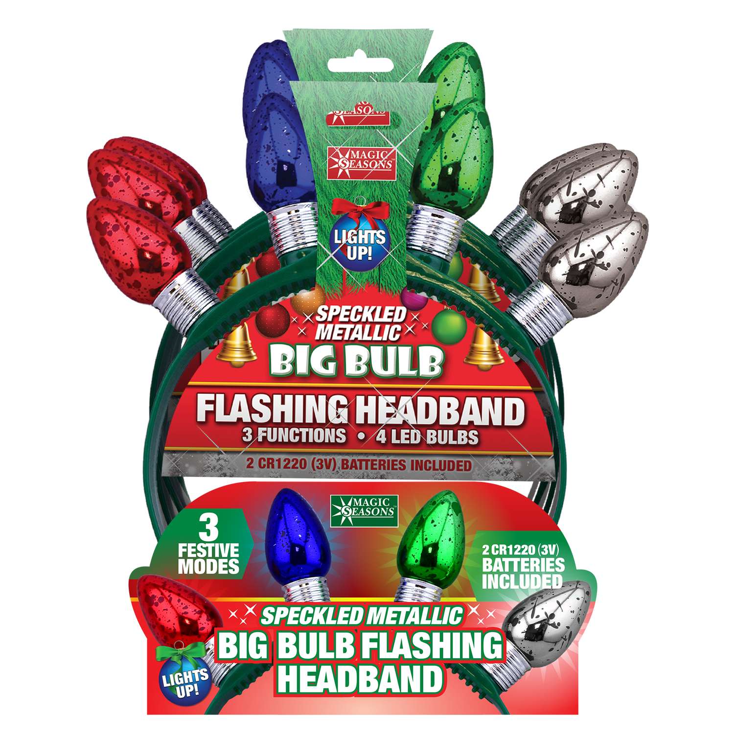 Magic Seasons Speckled Big Bulb LED Headband 1 pc - Ace Hardware
