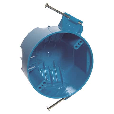 Carlon 20 cu in Round Polycarbonate Electrical Box Blue - Ace Hardware