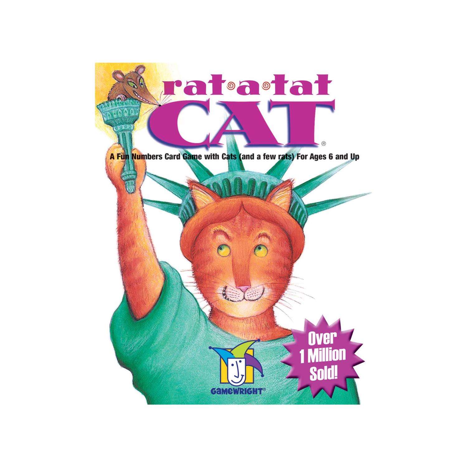 Ceaco Gamewright Rat-a-Tat Cat Card Game Multicolored - Ace Hardware