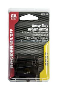 Gardner Bender Rocker Switch Black 1 pk - Ace Hardware