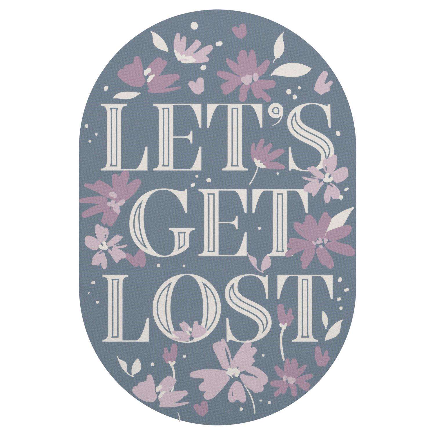 Karma Gifts Let's Get Lost Stickers 1 pk - Ace Hardware