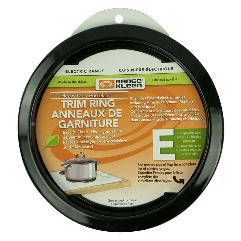 Range Kleen Porcelain Trim Ring 6 in. W X 6 in. L - Ace Hardware