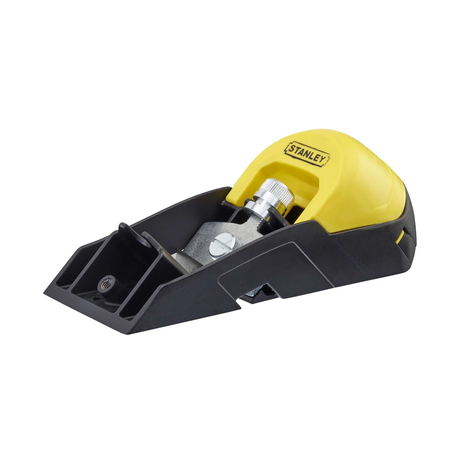 Stanley RB5 6 in. L x 2 in. W Block Plane Cast Iron Black/Yellow - Ace ...