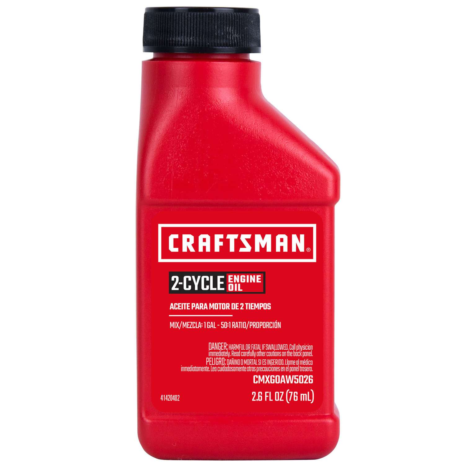 Craftsman 2-Cycle Premium Motor Oil 2.6 oz 1 pk - Ace Hardware