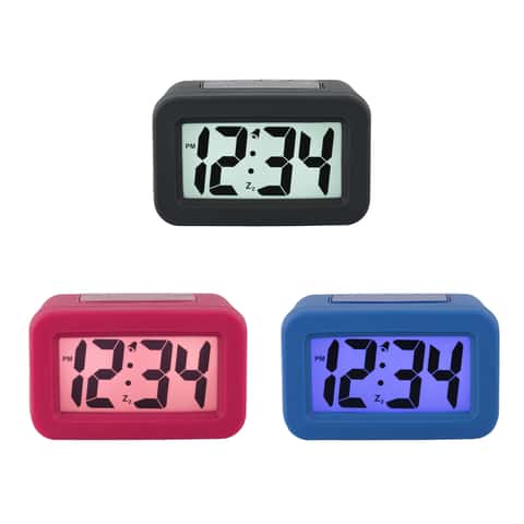 La Crosse Technology Equity 5.51 in. Assorted Alarm Clock LCD Battery ...