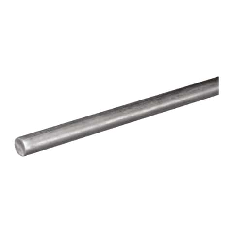 SteelWorks 1/4 in. D X 36 in. L Zinc-Plated Steel Unthreaded Rod - Ace ...