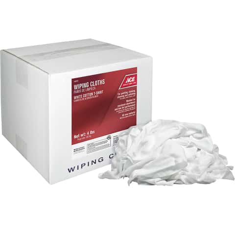 ACE Cotton Knit Wiping Rags 4 lb - Ace Hardware