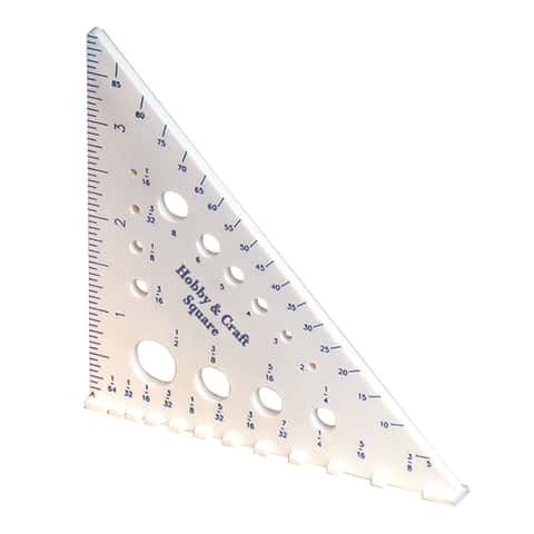 Midwest Products 4 in. L Plastic Hobby and Craft Square Mfr# 1123 - Ace ...