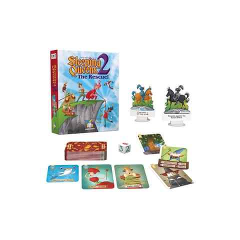Ceaco Gamewright Sleeping Queens 2- The Rescue Card Game Multicolored ...