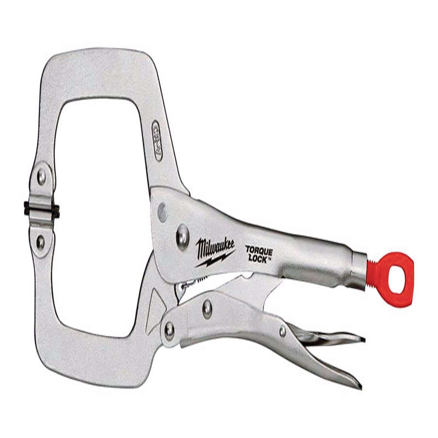 Milwaukee Torque Lock 3-1/2 in. X 4.00 in. D Locking C-Clamp with ...