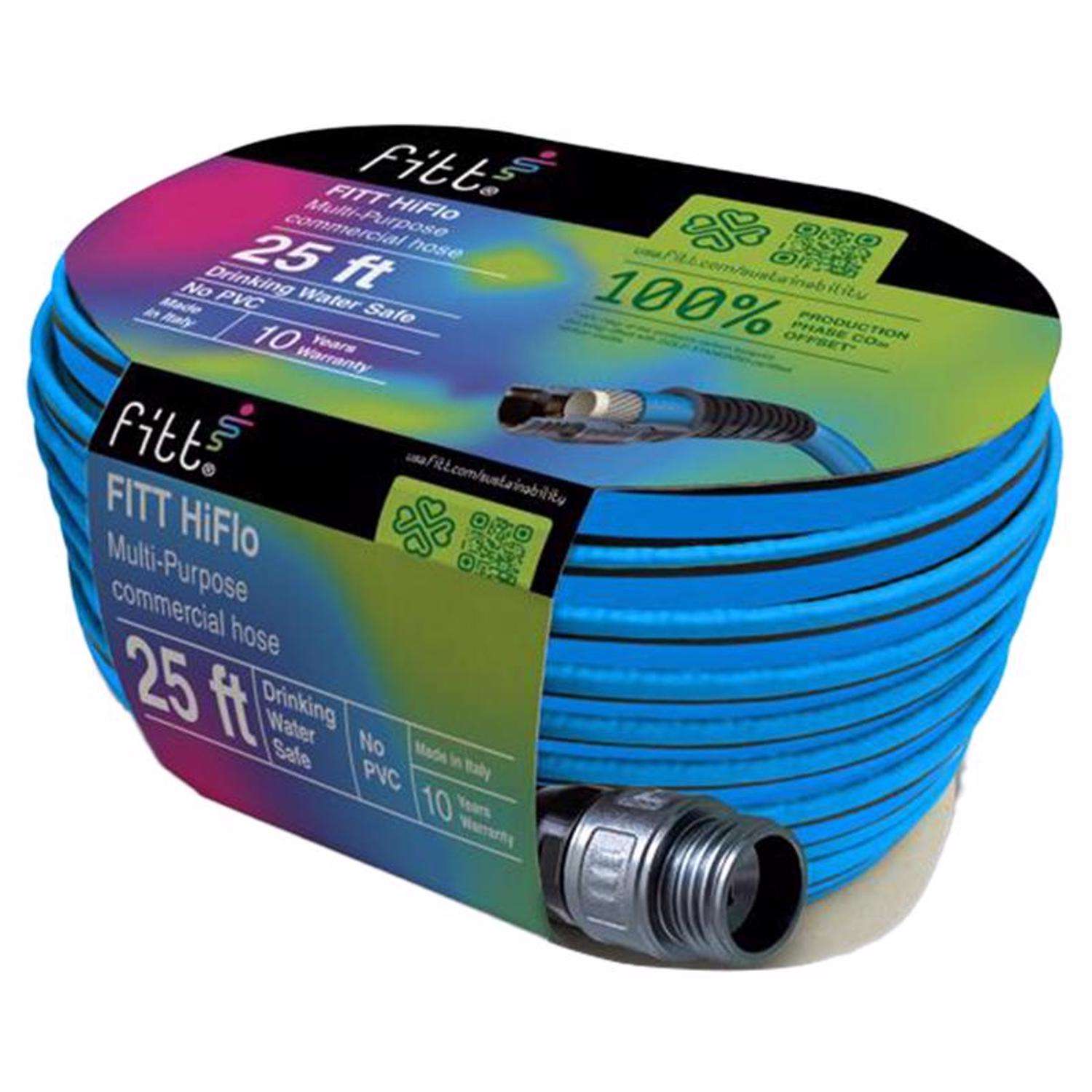 FITT HiFlo 25 ft. L Medium Duty Commercial Grade Lightweight Garden ...