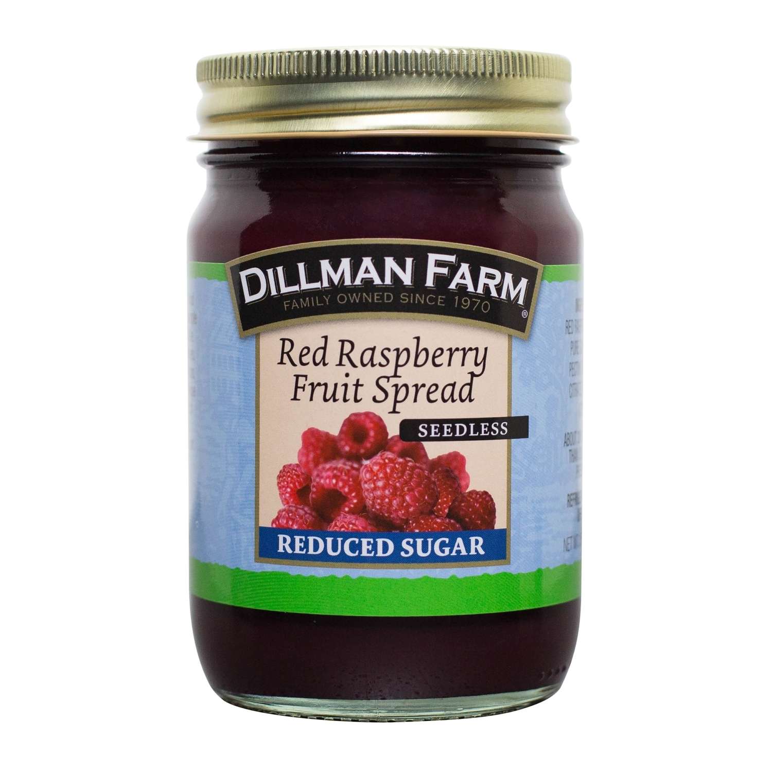 Dillman Farm Seedless Red Raspberry Spread 15 oz Jar Mfr# 81462 - Ace ...
