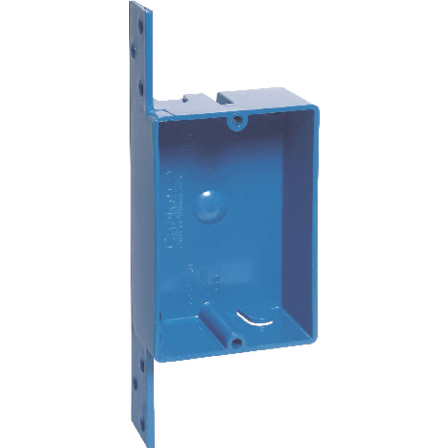 Carlon 8 cu in Rectangle PVC Outlet Box Blue - Ace Hardware
