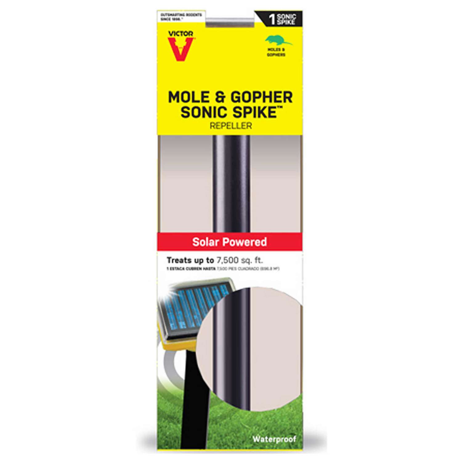 Victor Sonic Spike Repeller For Gophers and Moles - Ace Hardware
