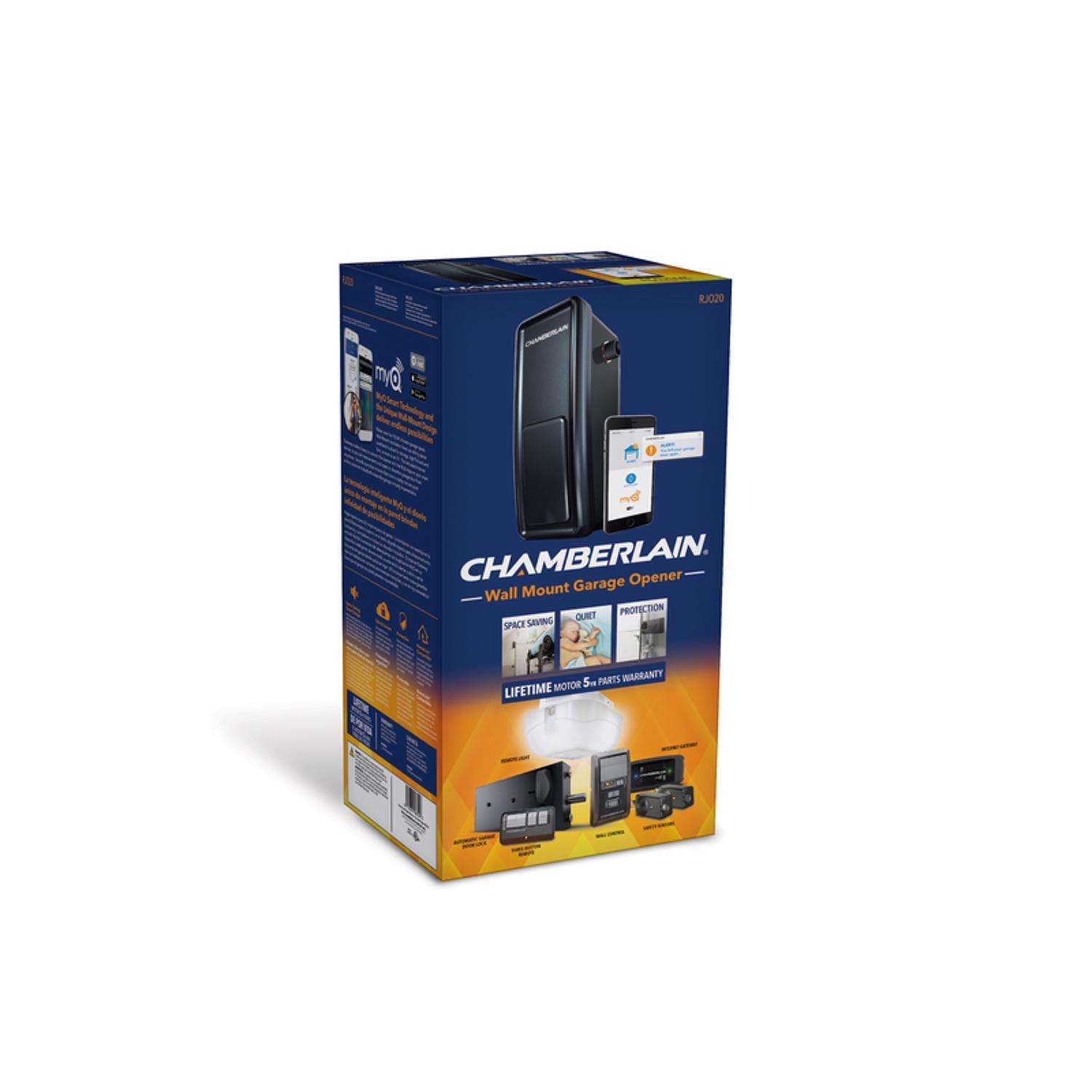 Chamberlain Built in Wifi Direct Drive WiFi Compatible Garage Door ...