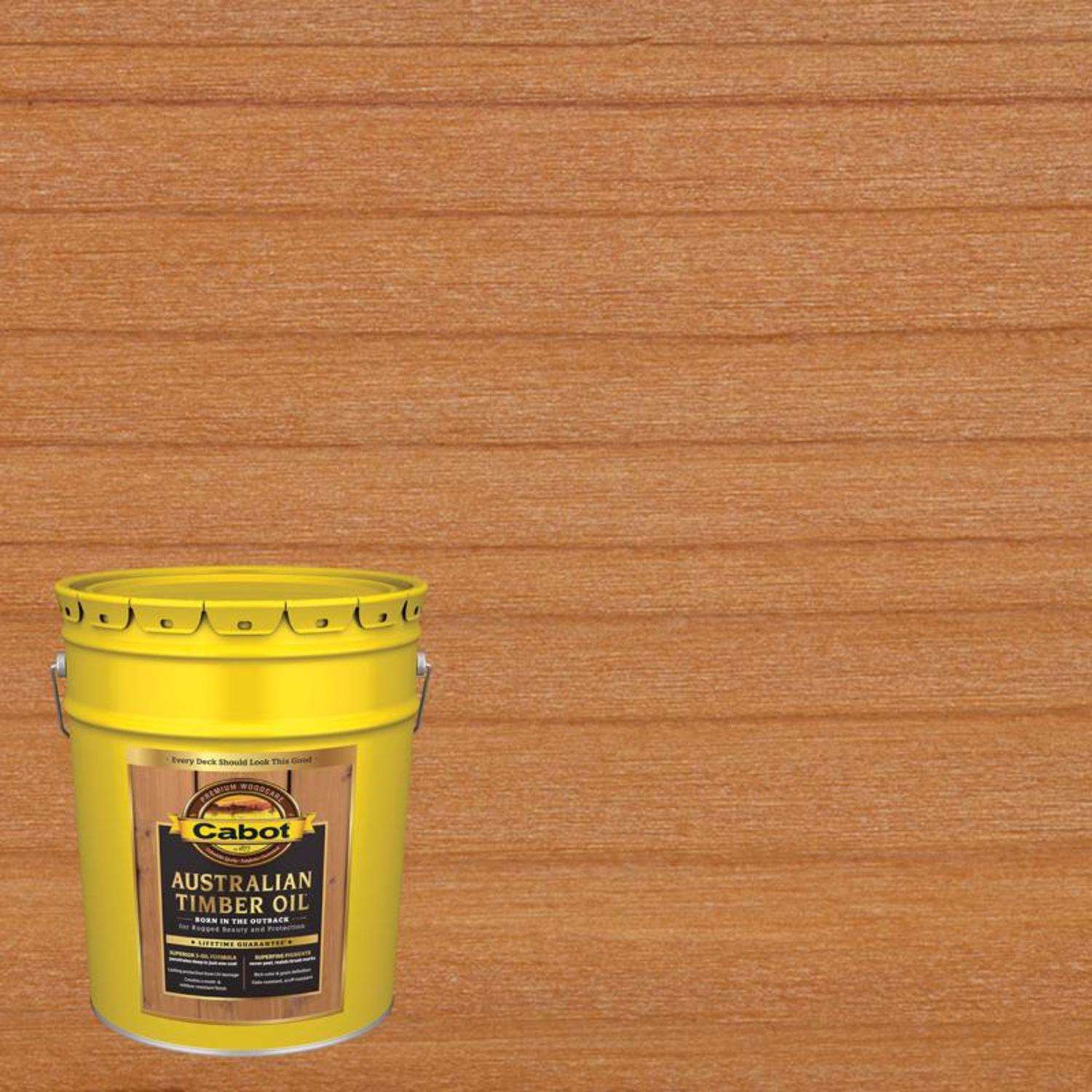 Cabot Australian Timber Oil Transparent Honey Teak Oil-Based Australian ...