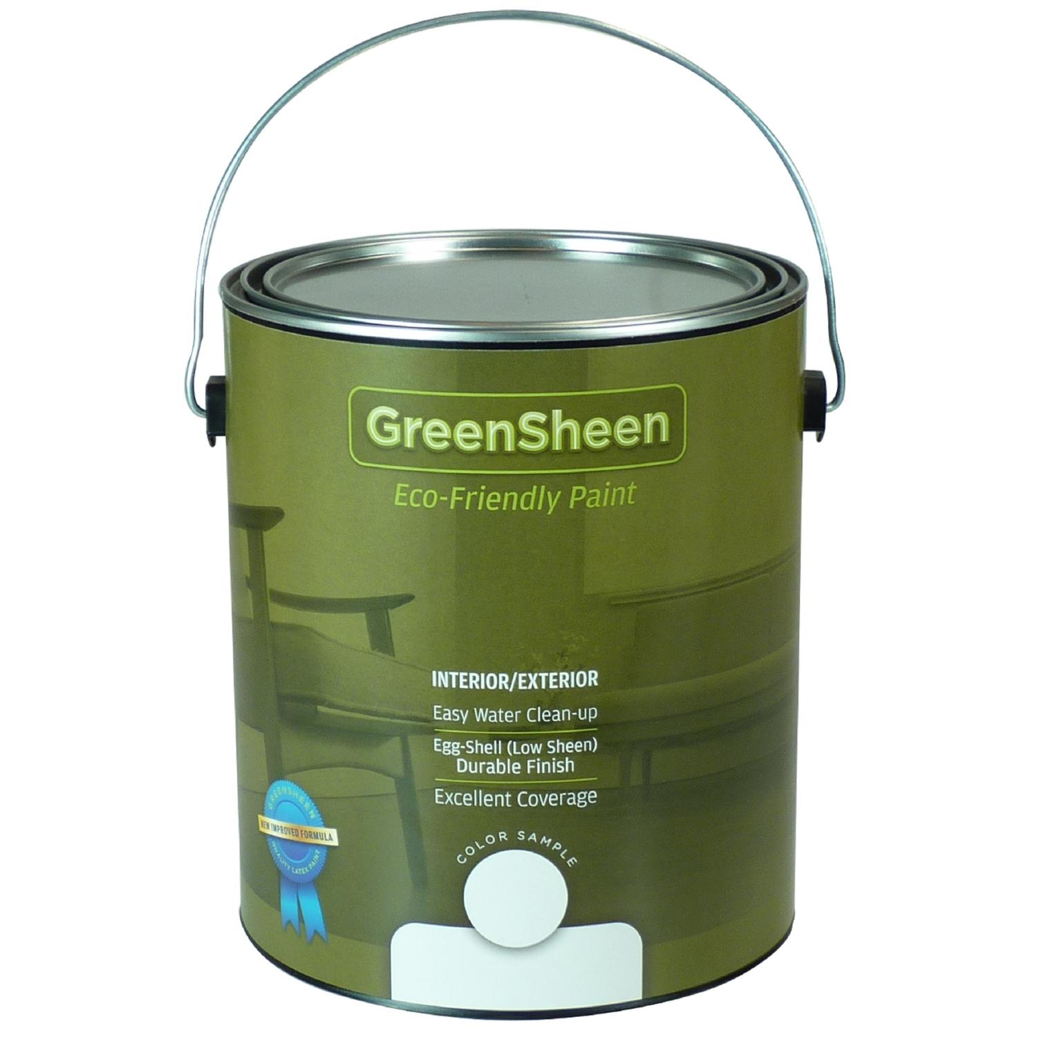Green Sheen Eggshell Green Paint Exterior and Interior 1 gal Mfr# 82022 ...